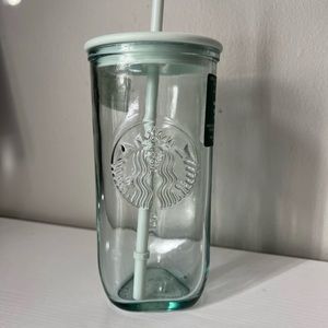 Starbucks | Kitchen | Starbucks Nwt Limited Edition Recycled Glass Cup ...